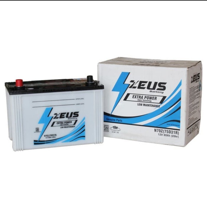 Hi Ace Diesel N70Z(75D31R)Zeus Extra Power Wet Battery | Shopee Malaysia