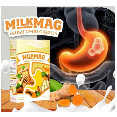 Milkmag Garut Tuber Milk BPOM Halal Treats Nausea, Vomiting, Increased ...