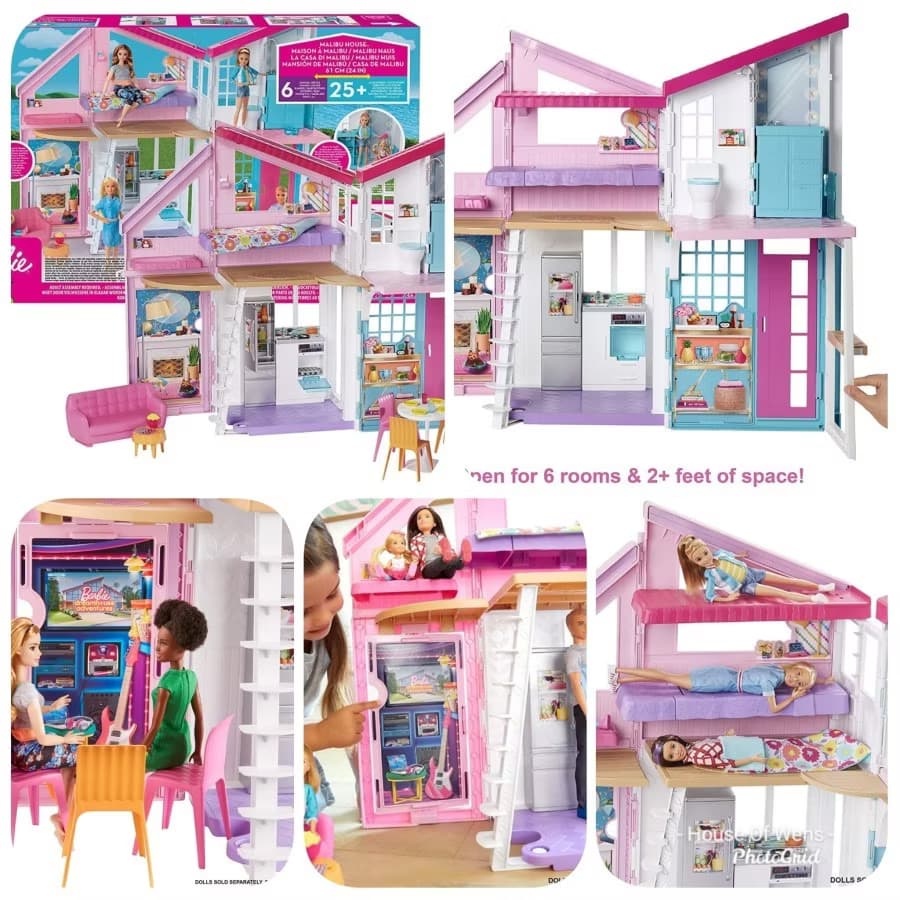 ORIGINAL BARBIE MALIBU HOUSE - ORIGINAL BARBIE HOUSE READY ORIGINAL ...