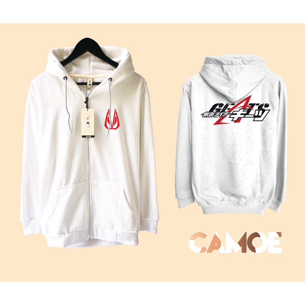 Kamen Rider Geats Zipper Hoodie Jacket Masked Rider Geats Logo | Shopee ...