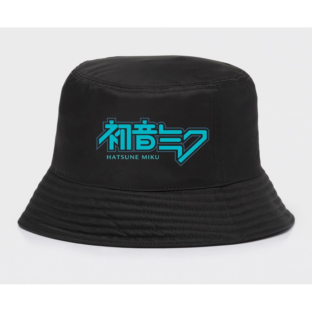 Vocaloid Hatsune Miku Kanji Anime Waifu Logo Bucket Hat | Shopee Malaysia