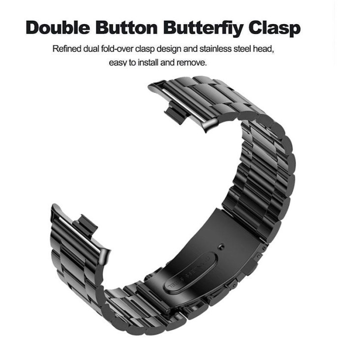 Stainless Steel Chain Strap for Huawei Watch Fit 3 Aftermarket ...