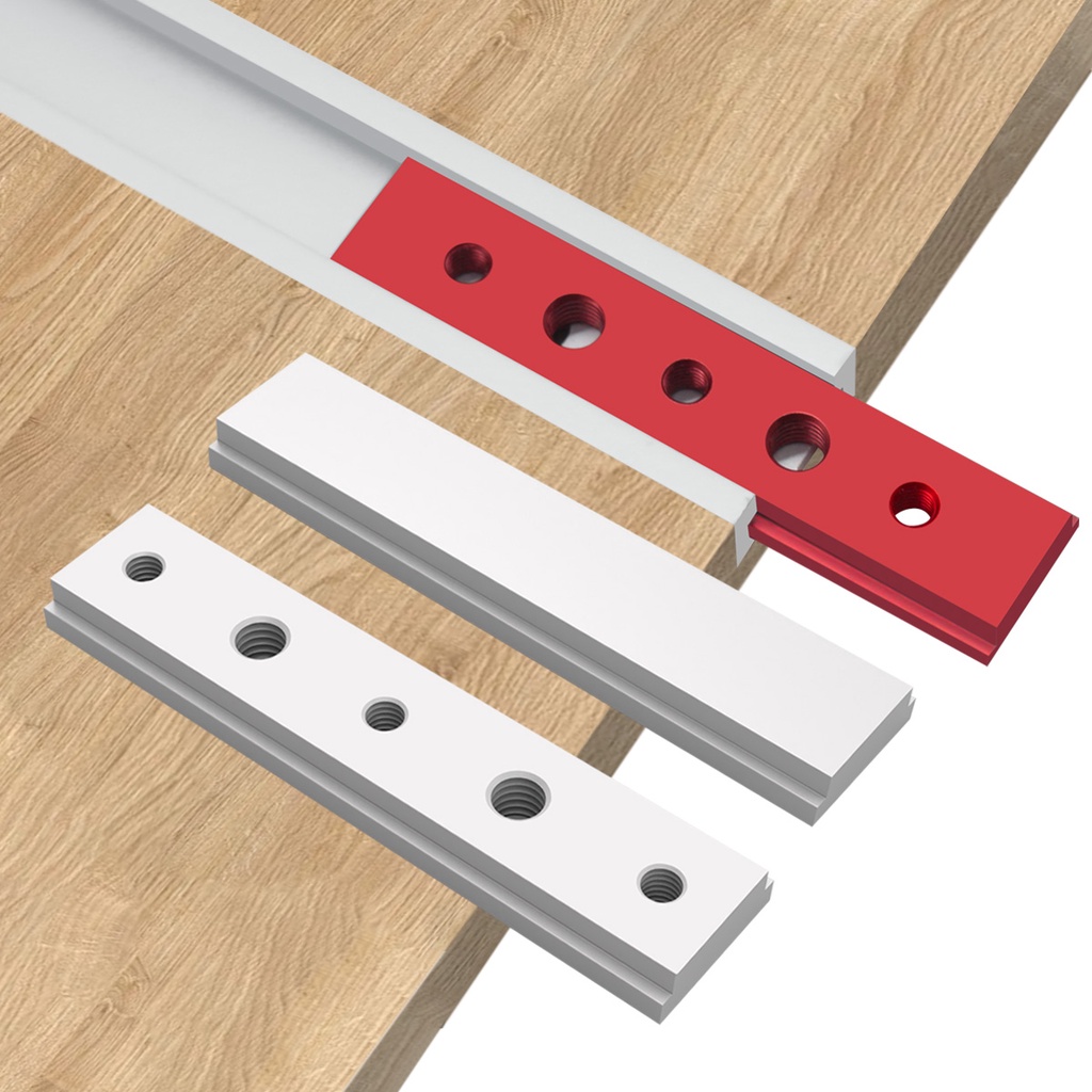 100MM Miter Bar Slider T-Slider T Slot Miter Track Jig T Screw Fixture ...