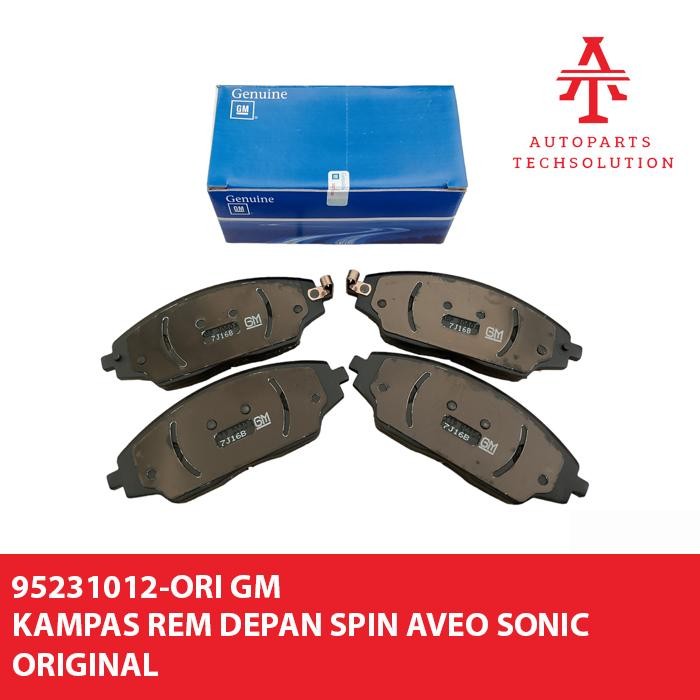 Front Disc Brake Pads Chevrolet SPIN AVEO SONIC ORIGINAL GM KOREA ...