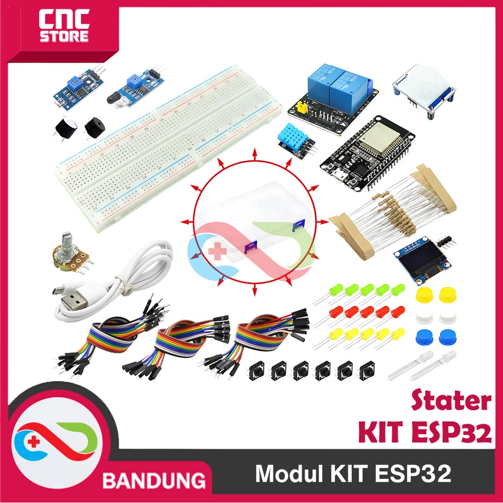 Esp32 KIT MODULE STARTER KIT KIT FOR ESP32 ESP-32S WIFI MODULE | Shopee Malaysia