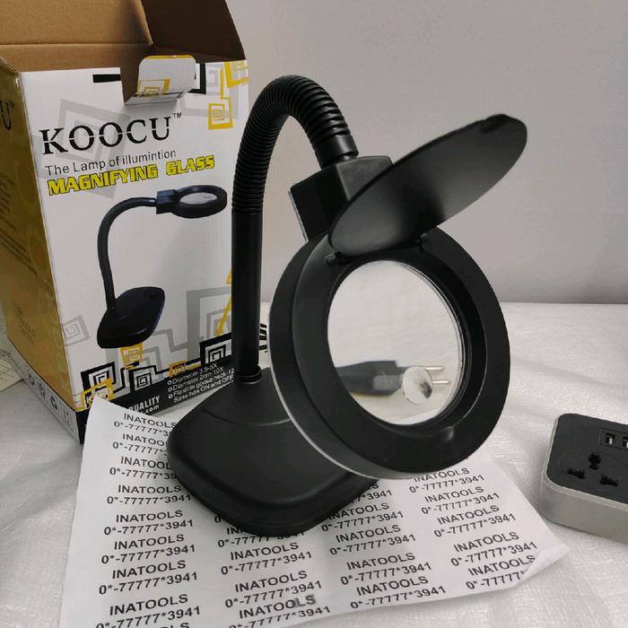 KOCU 139 Bulb Lamp with Magnifying Glass for Services and Tables ...