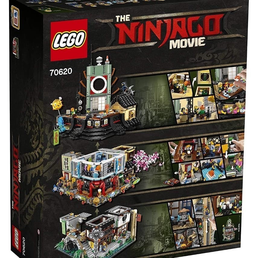 NEW LEGO THE NINJAGO MOVIE 70620 NINJAGO CITY READYY READY | Shopee ...