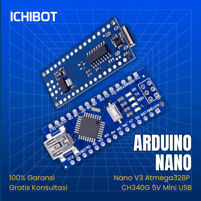 Nano Atmega328P CH340G 5V CH340 Atmega 328P Mini USBV3 - | Shopee Malaysia