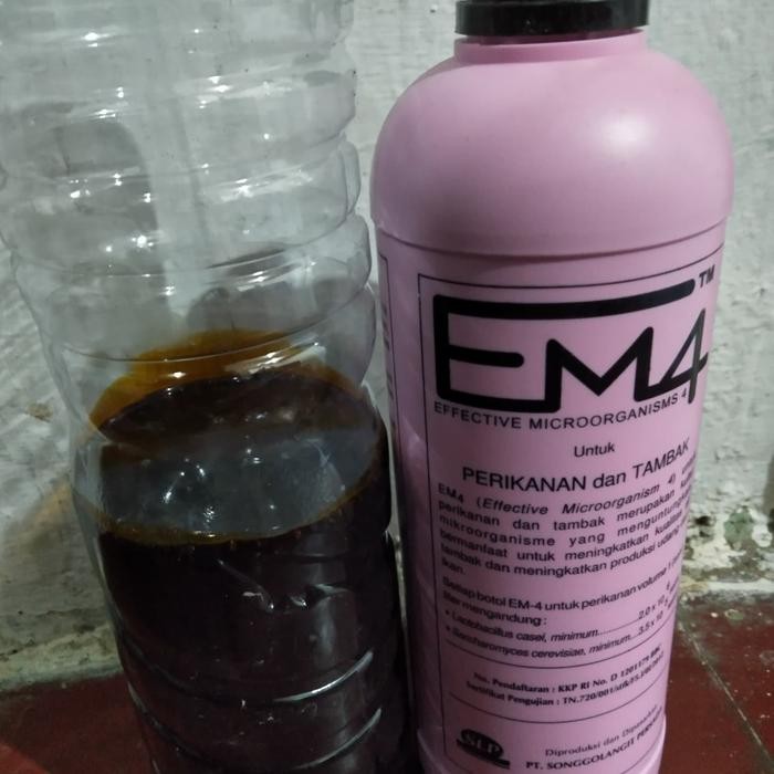 ONE PACKAGE OF SUGAR CANE MOLASSES 1KG + EM4 FISHERIES AND PONDS 1 ...