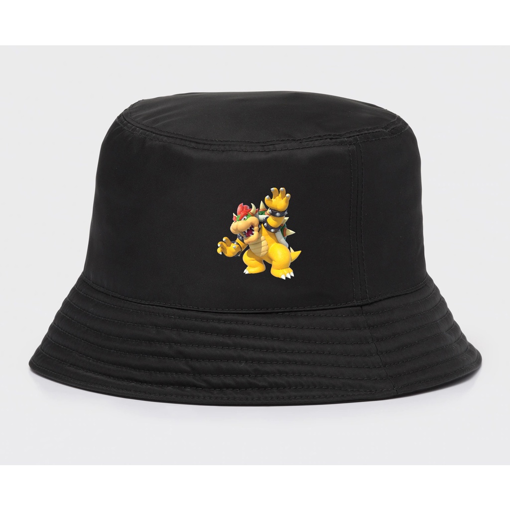 Bowser Super Mario Kart World Gaming Bucket Hat | Shopee Malaysia