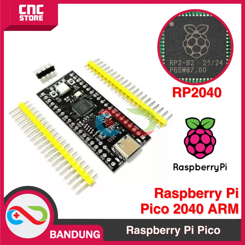 RASPBERRY PI PICO RP2040 RP 2040 ARM MICROCONTROLLER BOARD MICROPYTHON ...
