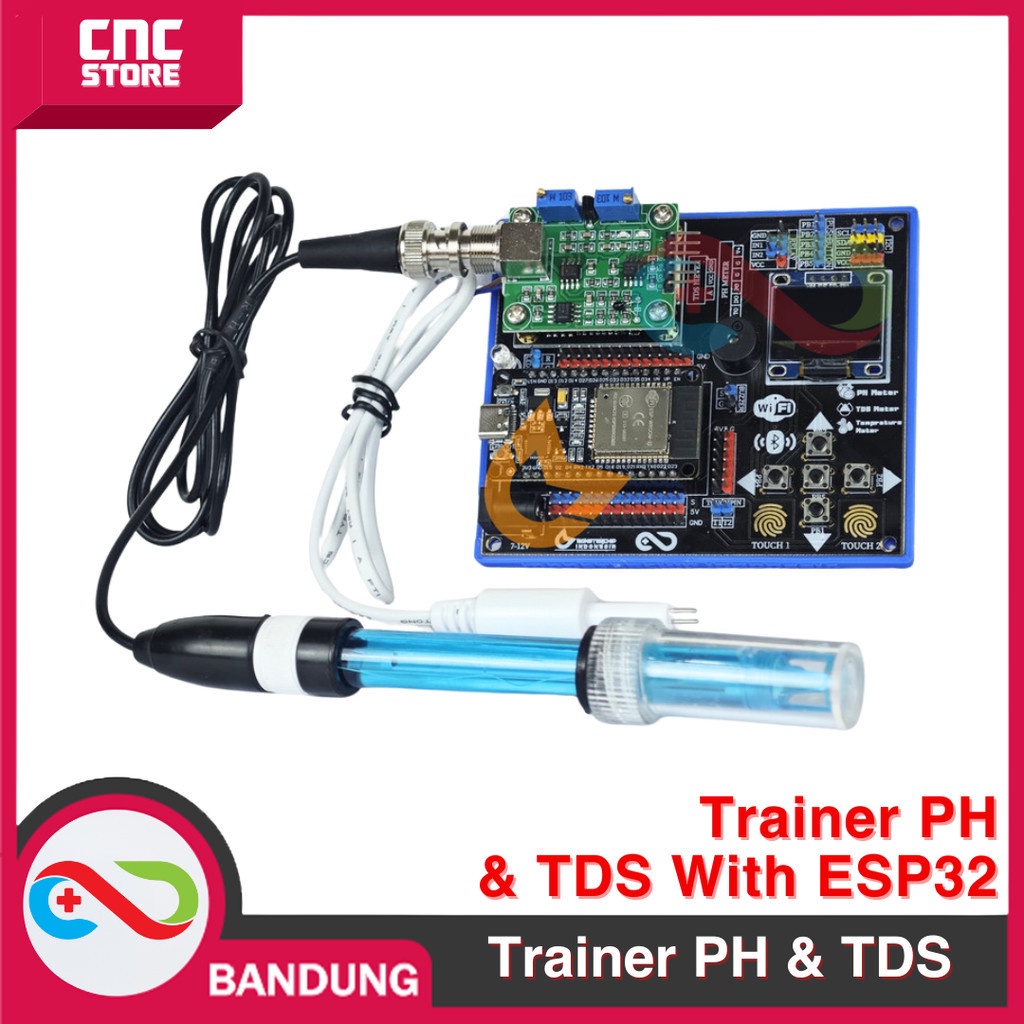 TRAINER KIT PH METER TDS SENSOR ESP32 IOT MODULE DIY PROJECT | Shopee Malaysia
