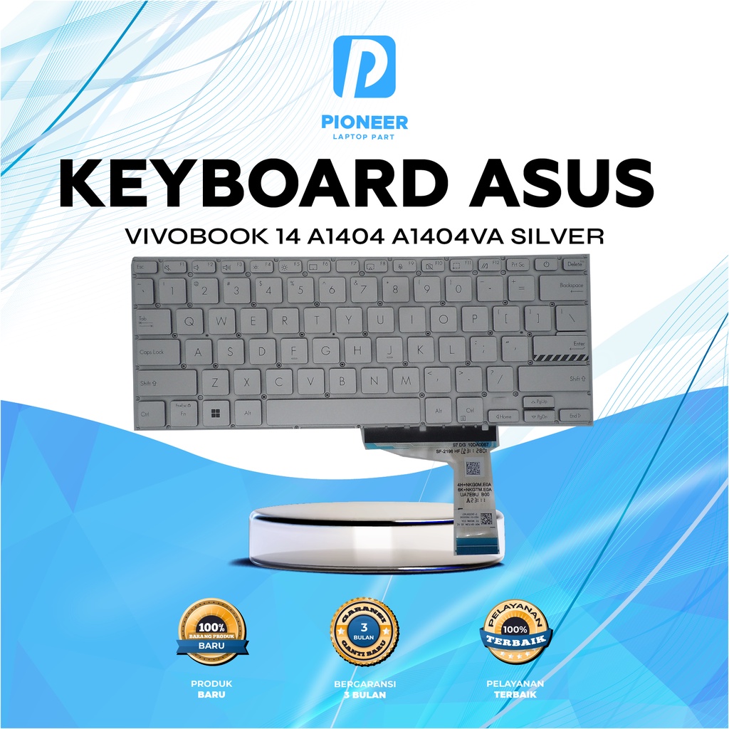 Asus Vivobook 14 a1404 a1404va Silver Keyboard | Shopee Malaysia