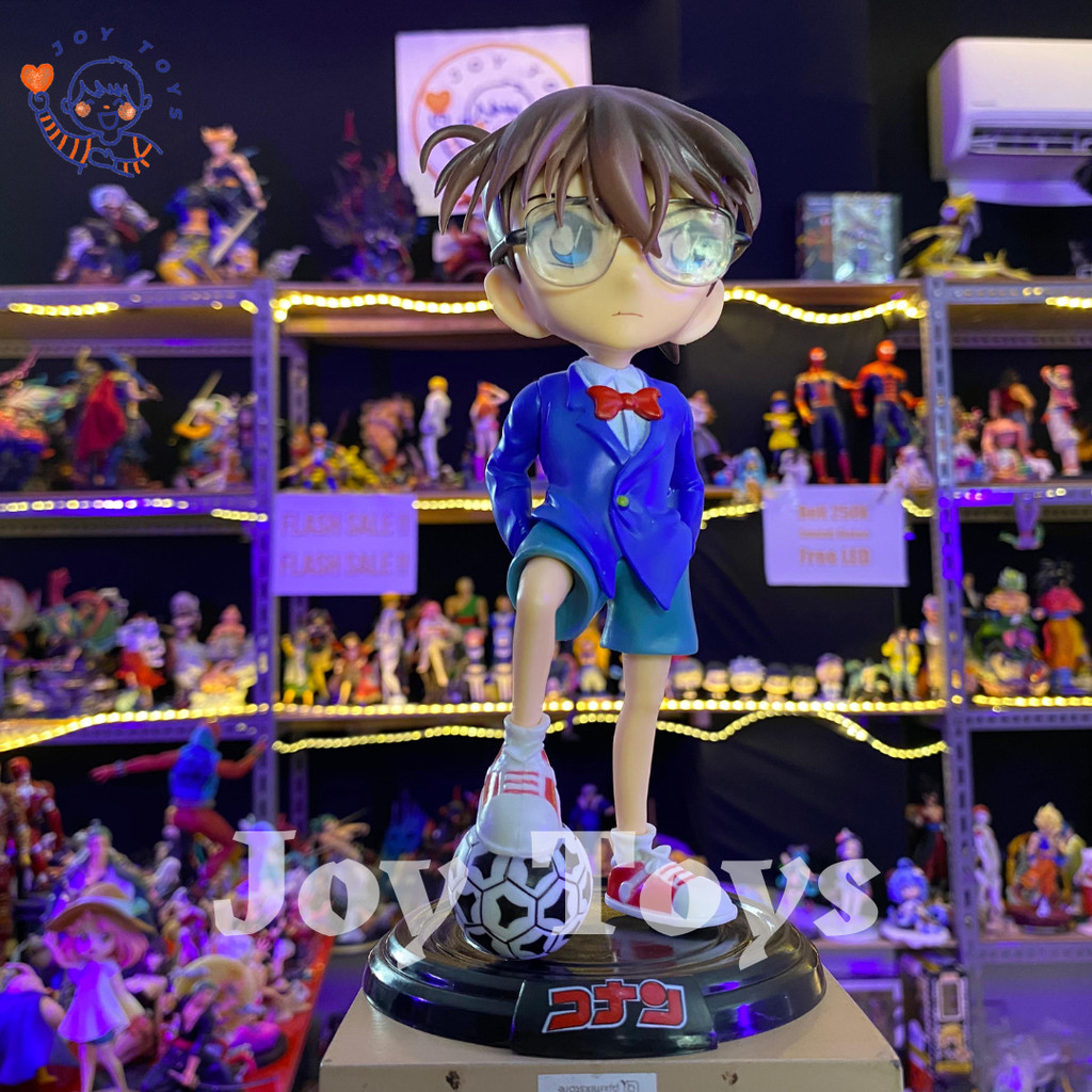 CONAN SOCCER 21CM 500G 1 PCS DETECTIVE CONAN ANIME ACTION FIGURE TOYS ...