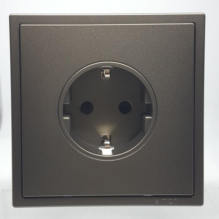 SIMON I7 GREY SCHUKO PLUG | Shopee Malaysia