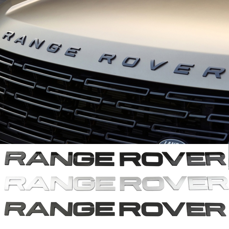 3D Metal Land Rover Emblem Alphabet RANGE ROVER Evoque Range Rover ...