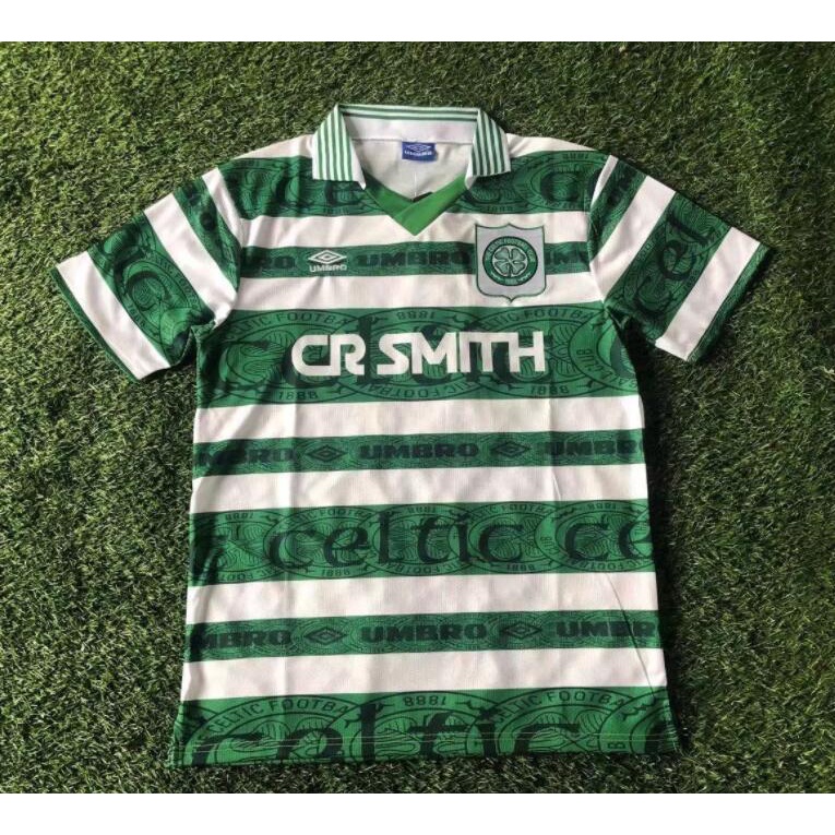 98-99 Celtic Home Retro Soccer Jersey Football 89-91 92-93 Celtic Home ...