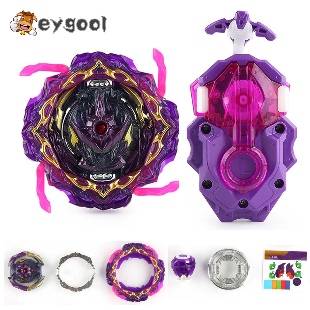 Beyblade Burst BU Booster B-206 Barricade Lucifer with B-184 Launcher ...