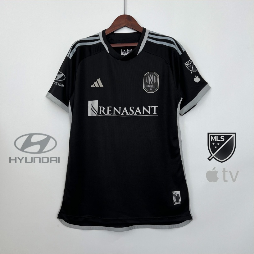 Nashville SC Away 23/24 Fans version kit S-4XL、Can add your name and ...