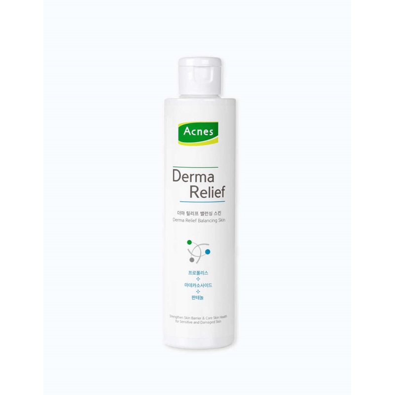 Acnes Derma Relief Balancing Skin Toner 200 ml / Sensitive Skin / Acne ...