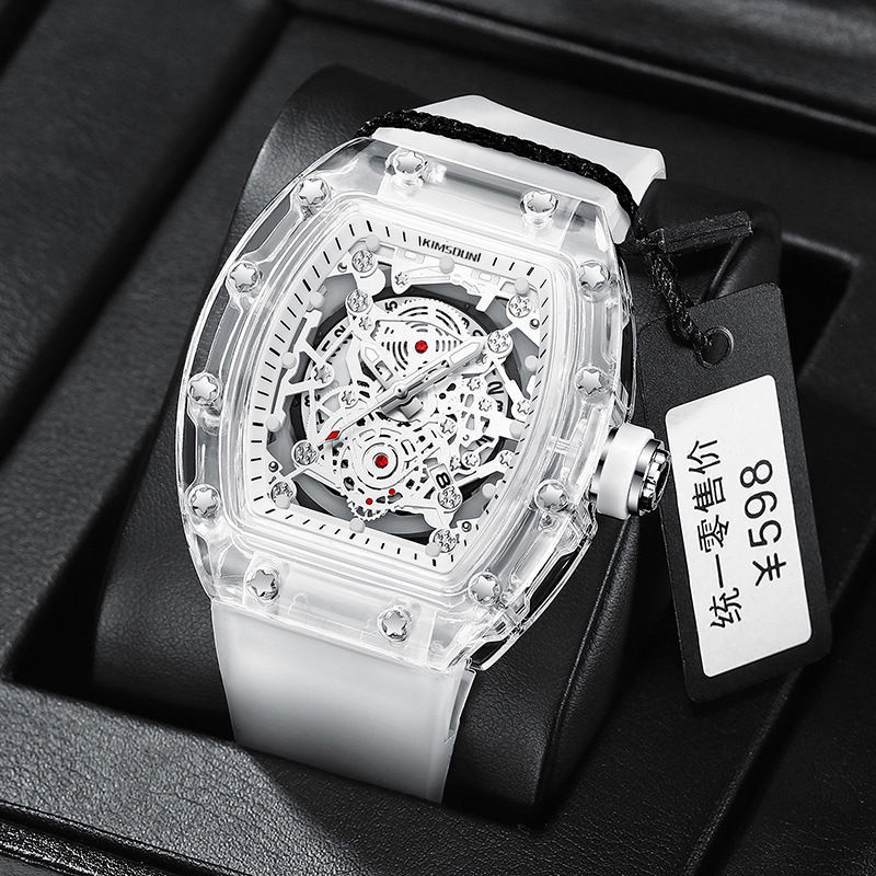 ((Ready Stock) Richard Men's Miller Retro Watch Transparent Barrel ...