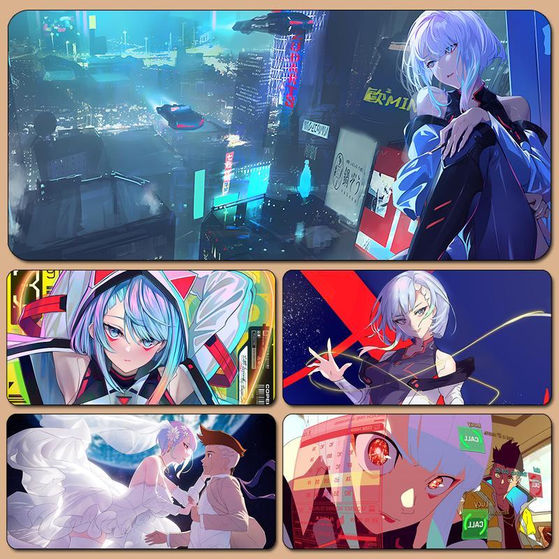 Edge Walker Mouse Pad Cyberpunk Lucy Rebecca Dollio Qiwei David ...