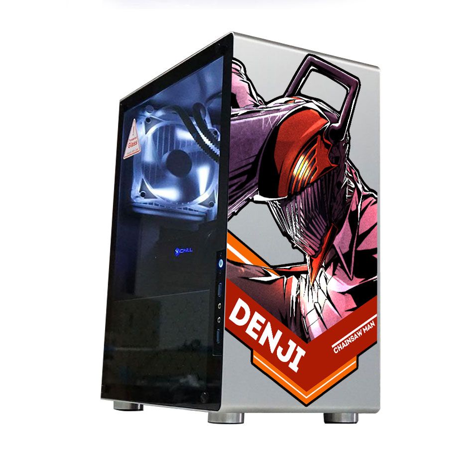 Anime Male Character CPU Chassis Sticker Computer Host Case Decoration ...