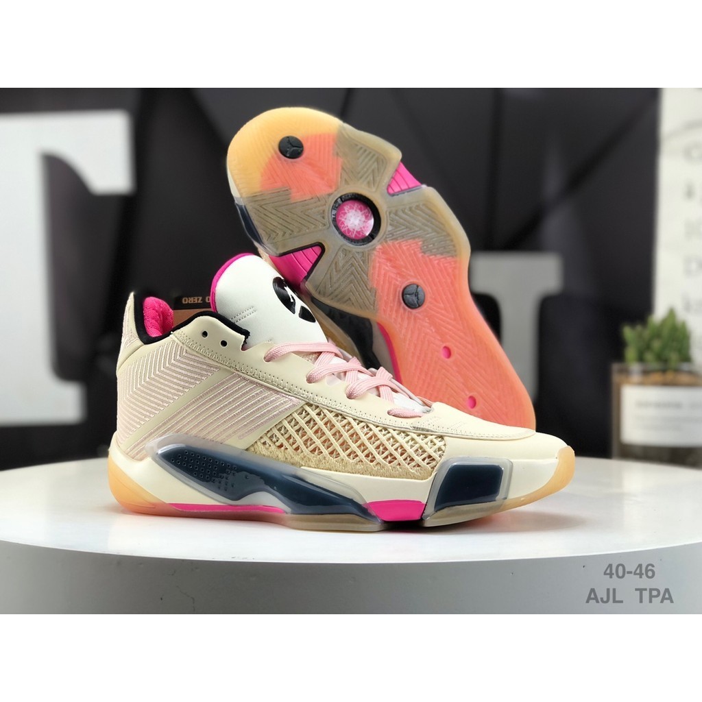 Air Jordan XXXVIII PF Jordan 38 generation combat basketball shoes rear ...