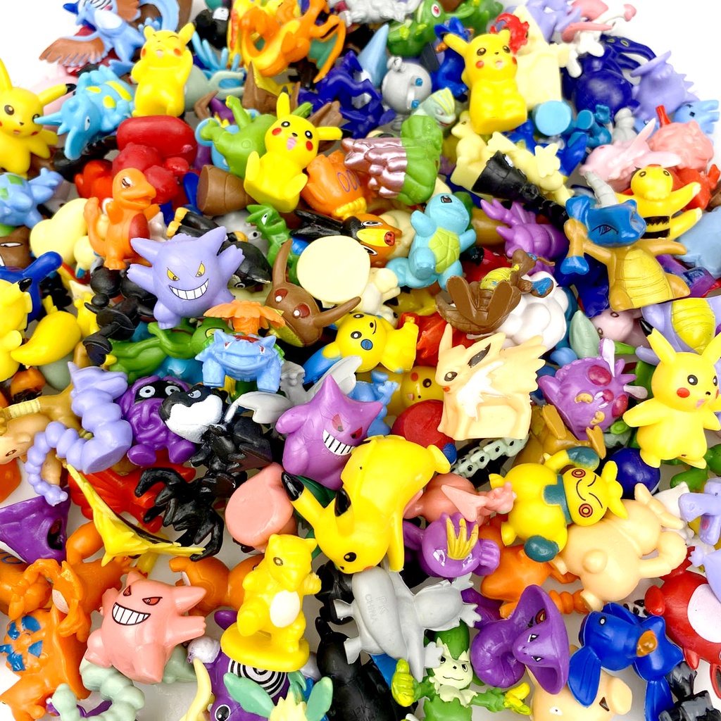 Pokemon 6.8Cm Elf Ball 2-3cm Anime Action Figures Pikachu Pokeball ...