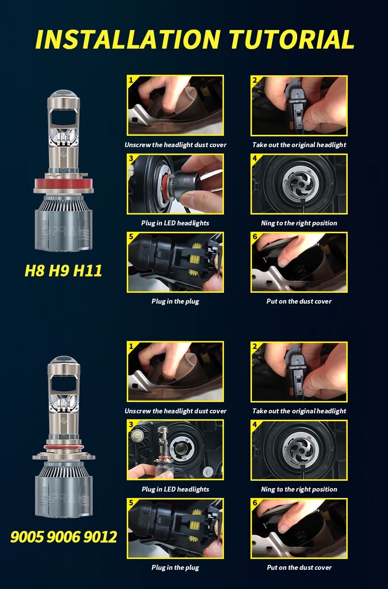 [Ready Stock] 1 To 80W High Power Super Bright H4 LED Headlight ...