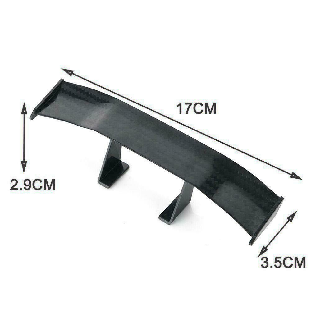 [PACE] Car Spoiler Racing Rear Carbon Fiber Small Air Deflector ...