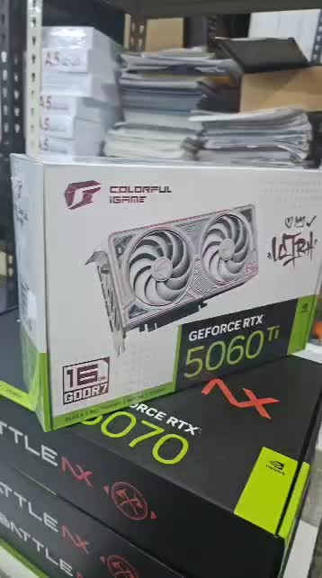 Colorful Nvidia RTX 5060 Ti ULTRA W DUO OC-V 16GB / 8GB GeForce ...