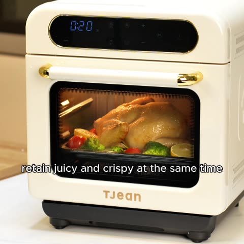 TJean Steam Oven Multifunctional Household Steam Air fryer Oven（12L ...