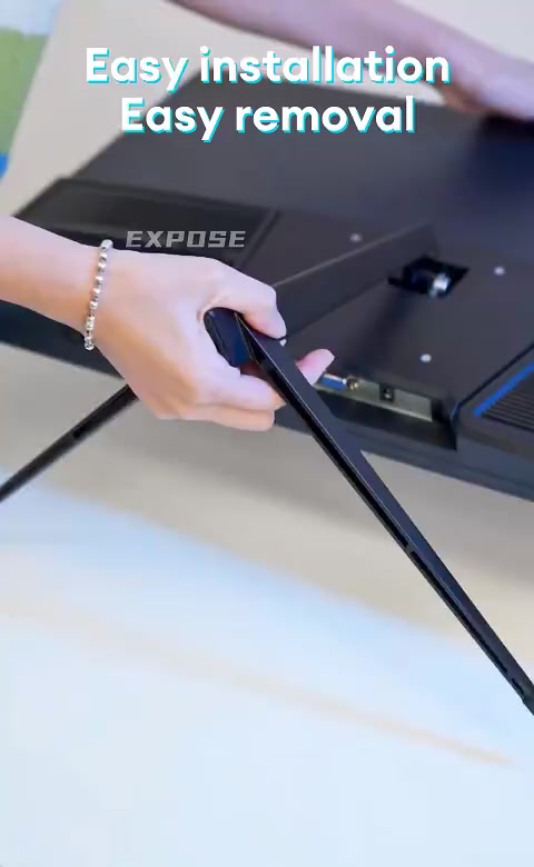 EXPOSE Gaming Monitor Curved 75HZ HDMI/VGA FHD Monitor pc With Speaker ...