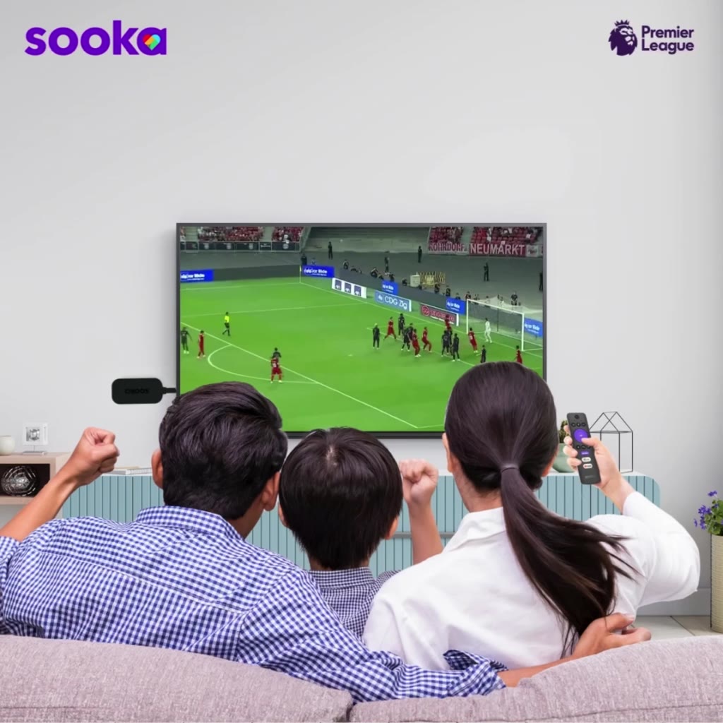 SOOKA 4K TV Stick - FREE with 6 or 12-Month Premium Plan (HDMI ...