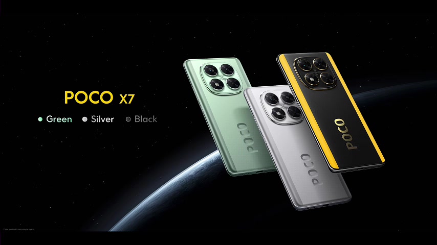 POCO X7 5G 1.5K 120Hz AMOLED Curved Display/50MP Main Camera with OIS ...