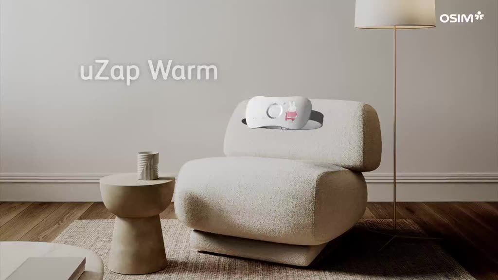 OSIM uZap Warm Vibrating Abdominal Massager Miffy Edition | Shopee Malaysia