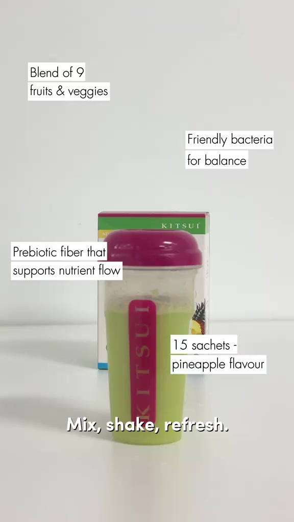 [NEW] KITSUI Belloss Pre + Probiotic 15's x 12g - Halal Detox Fiber ...