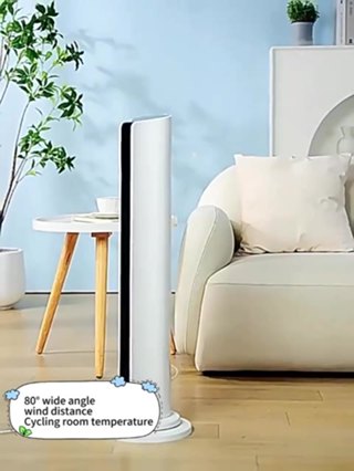 Panasonic Tower Fan Remote Control Silent Bladeless Fan Kipas Berdiri ...