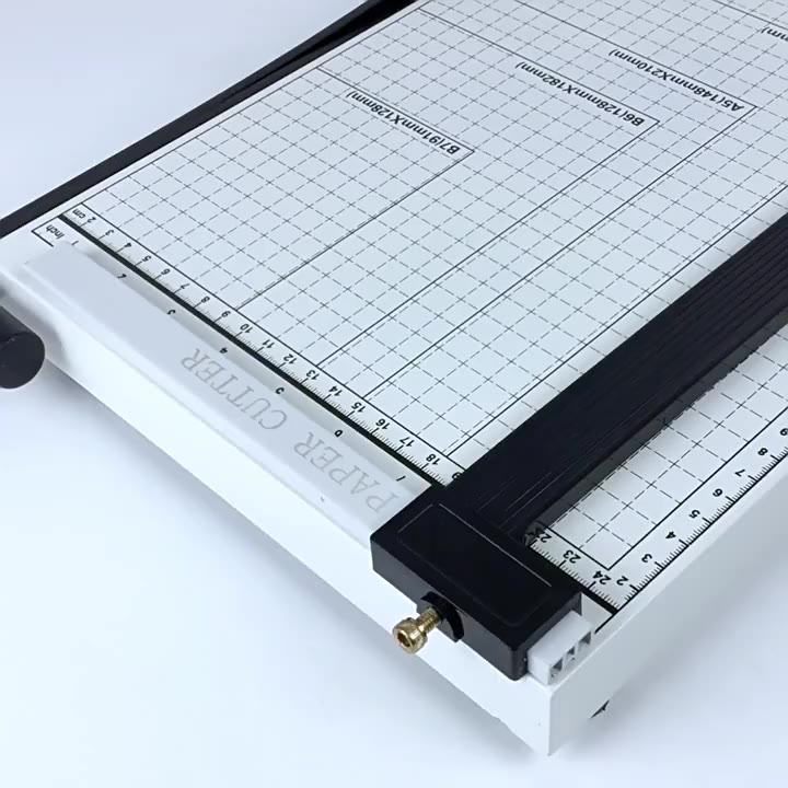 Paper Cutter Trimmer A4 / B4 Size Card Document Steel Office Cutting ...