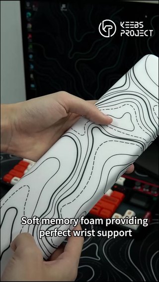 [Ready Stock] Seigaiha Wave Wrist Rest Memory Foam Accessories for ...
