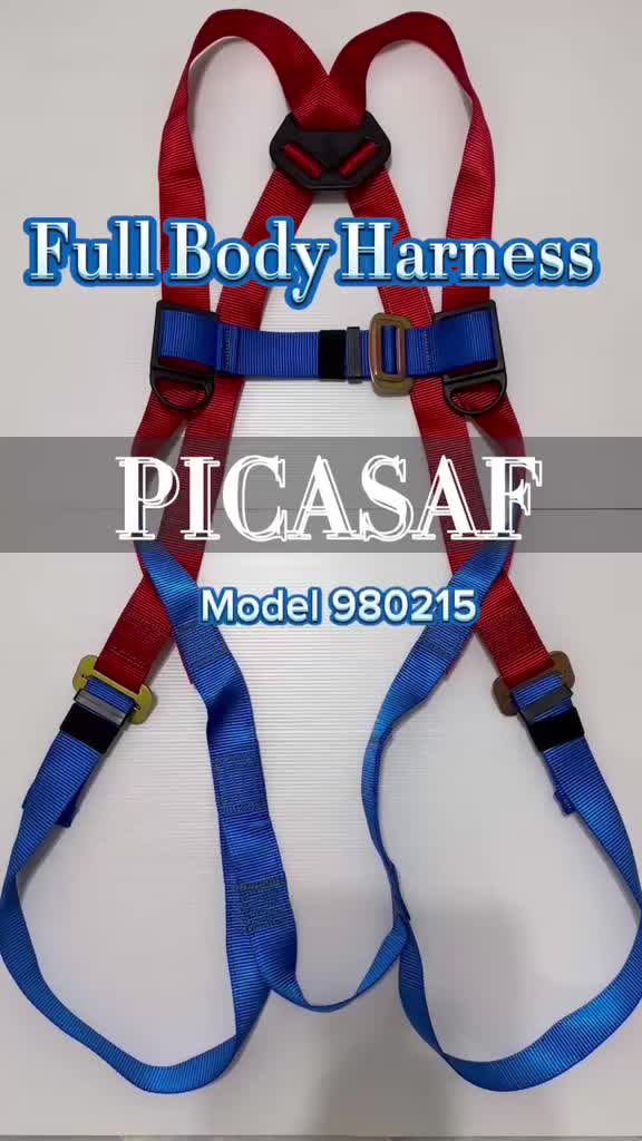 PICASAF SAFETY Full Body Harness & Double Lanyard with Shock Absorb | SIRIM & DOSH | Shopee Malaysia