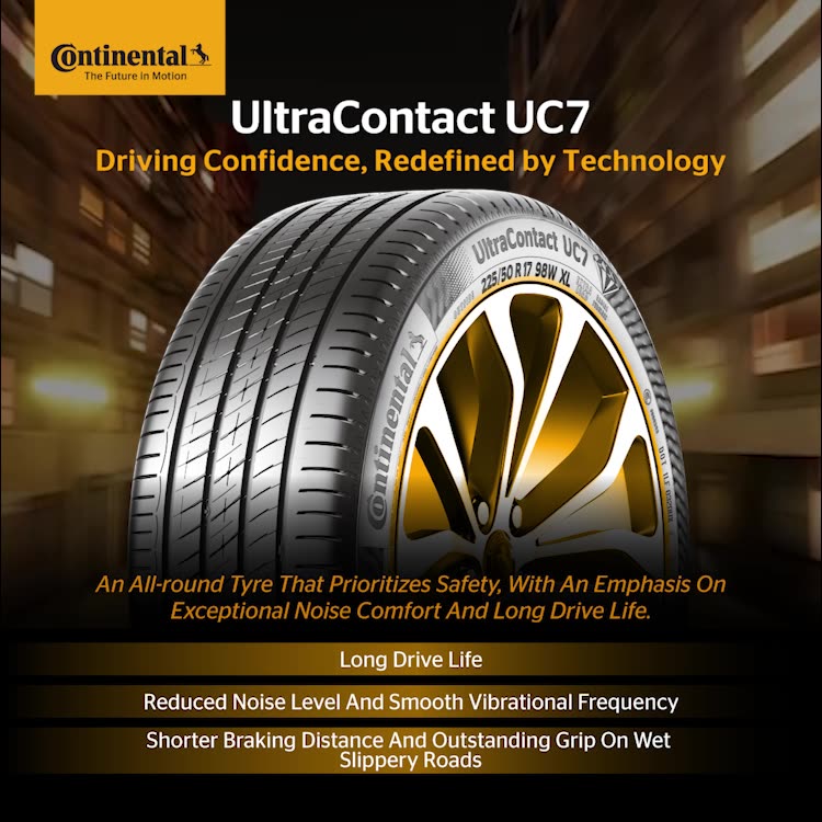 Continental UltraContact UC7 R17 225/55 215/55 225/50 215/50 205/50 225/45(with installation ...