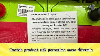 [ Installation Provide] 55D23L | D23 | D23L ] Amaron Go | Car battery ...