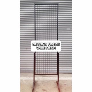 RoyalRack Wire Mesh Netting with Frame for Wire Hook Hanger Wall ...