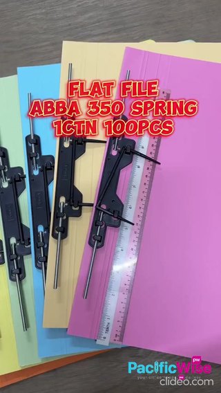 Abba/Manila Spring Flat File/Manila Fail Kertas/File Filing/102 Spring ...