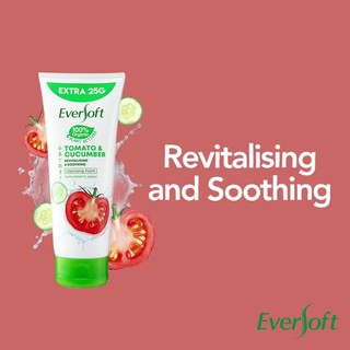 EVERSOFT Ginkgo Avocado Tomato Oat Milk Rice Water Facial Cleanser Foam ...