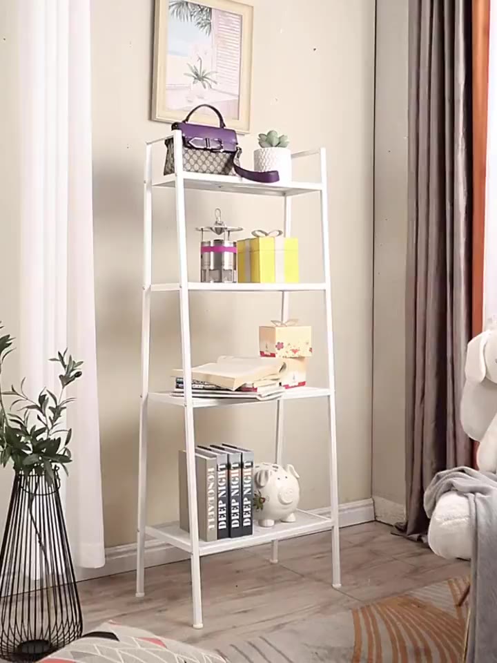 RR-Trapezoidal Frame Rak Dapur 3/4/5 Tier Multipurpose Shelf Metal ...