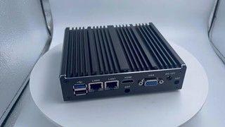 V60 Fanless Intel J4125 Pfsense Soft Router Intel I226 2.5G 4 LAN Mini PC OPNsense Firewall VPN ...