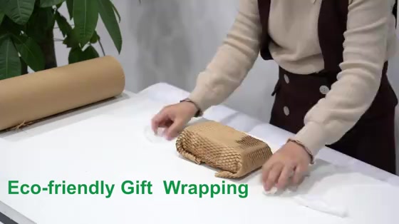50m Honeycomb Paper Wrap Honeycomb Wrapper Kraft Paper Gift Box Wrapper ...